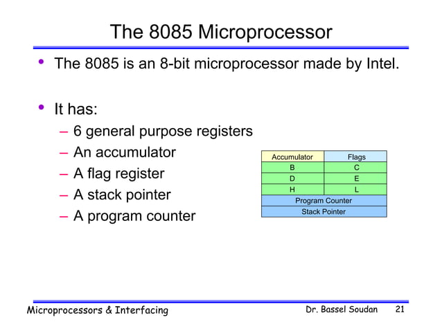 Microprocessor & interfacing.pptx | Operating Systems | Computer Software and Applications