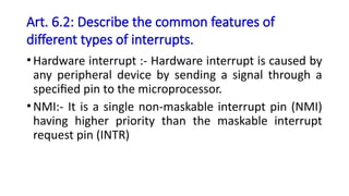 Comprehensive Guide to 8086 Microprocessor Interrupt Interface and ...