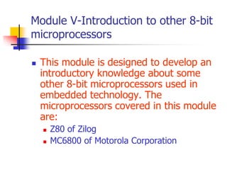 A microprocessor is the main component of a microcomputer system and is also called as CPU | PPT