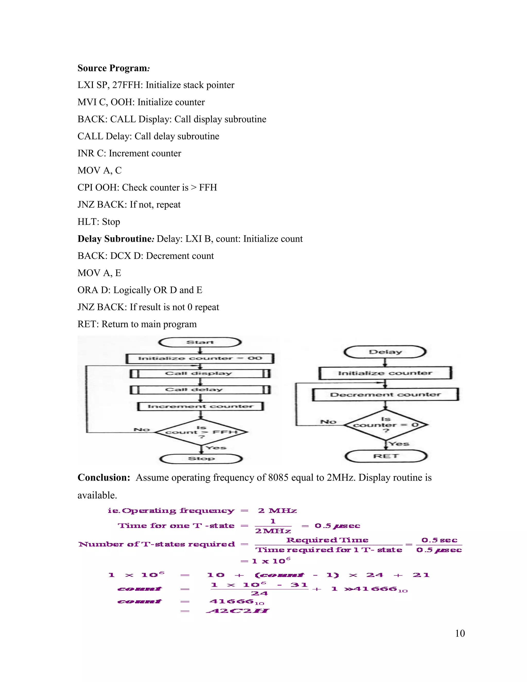 Microprocessor lab manual | PDF