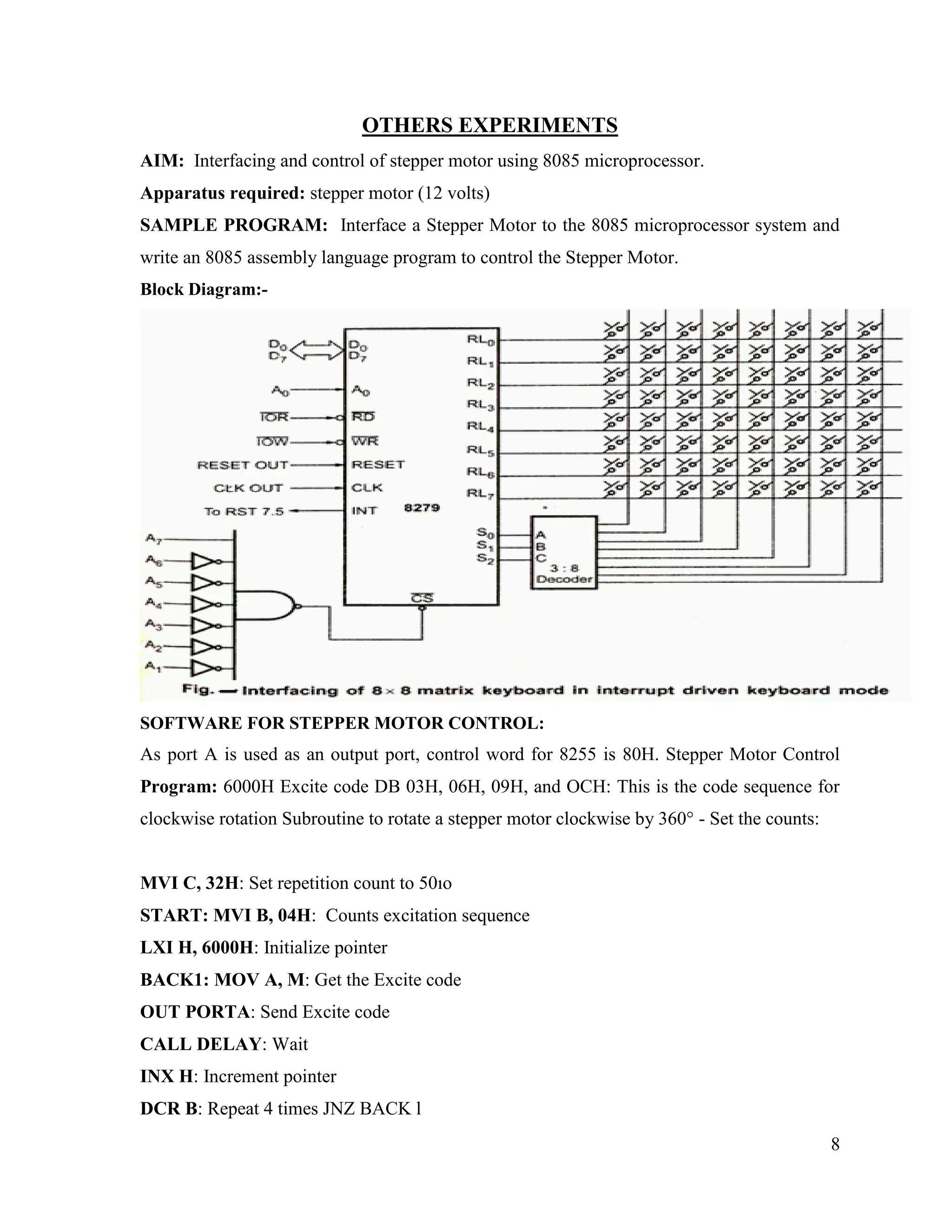 Microprocessor lab manual | PDF
