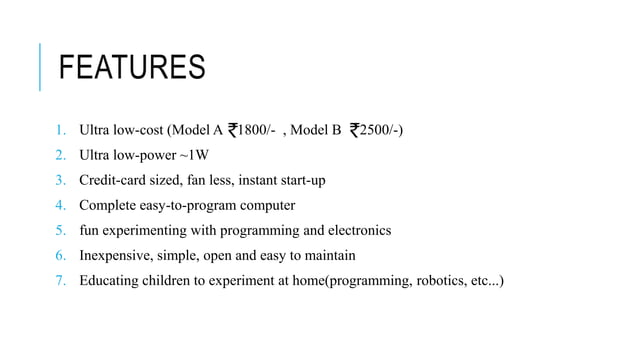 Micro processor, micro controller, raspberry pi3 | PPT