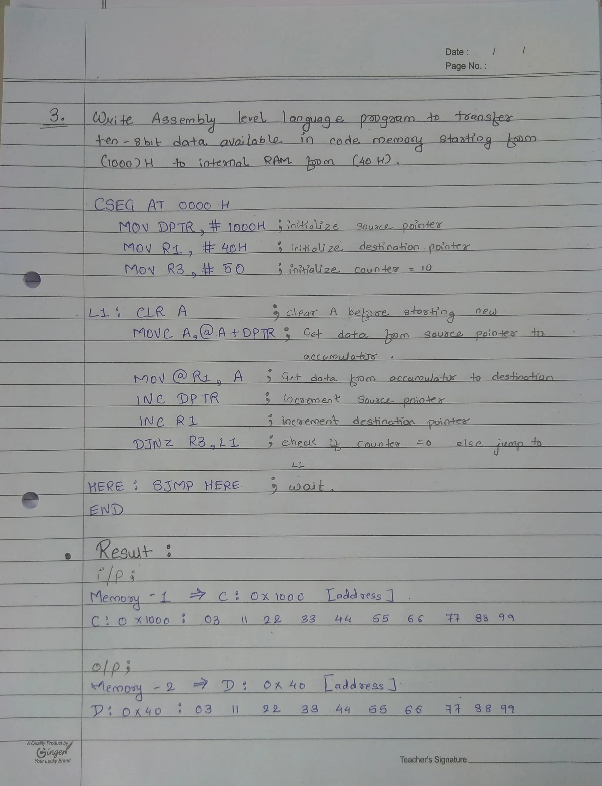 Micro Processor & Micro Controller Practical Notes_Electrical ...