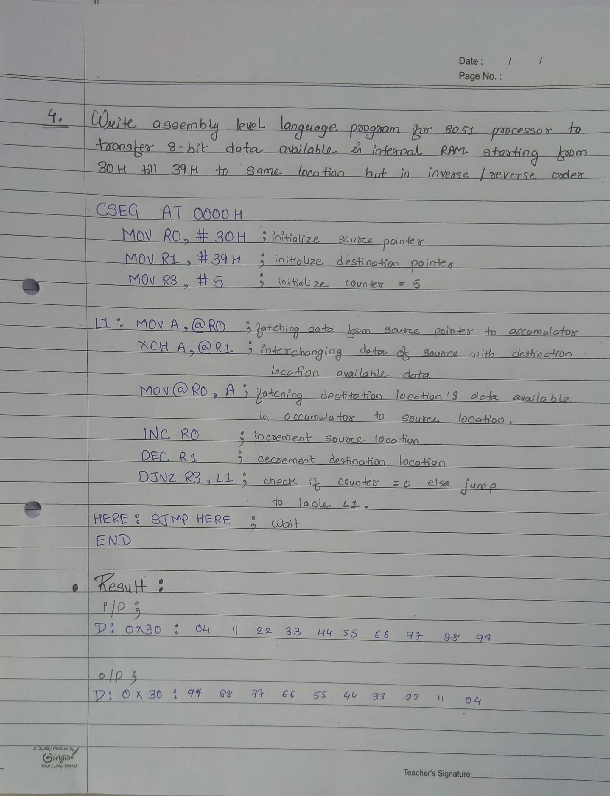 Micro Processor & Micro Controller Practical Notes_Electrical ...