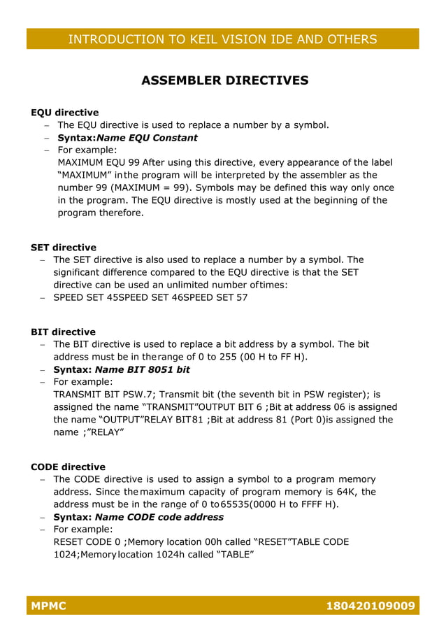 Micro Processor & Micro Controller Practical Notes_Electrical ...