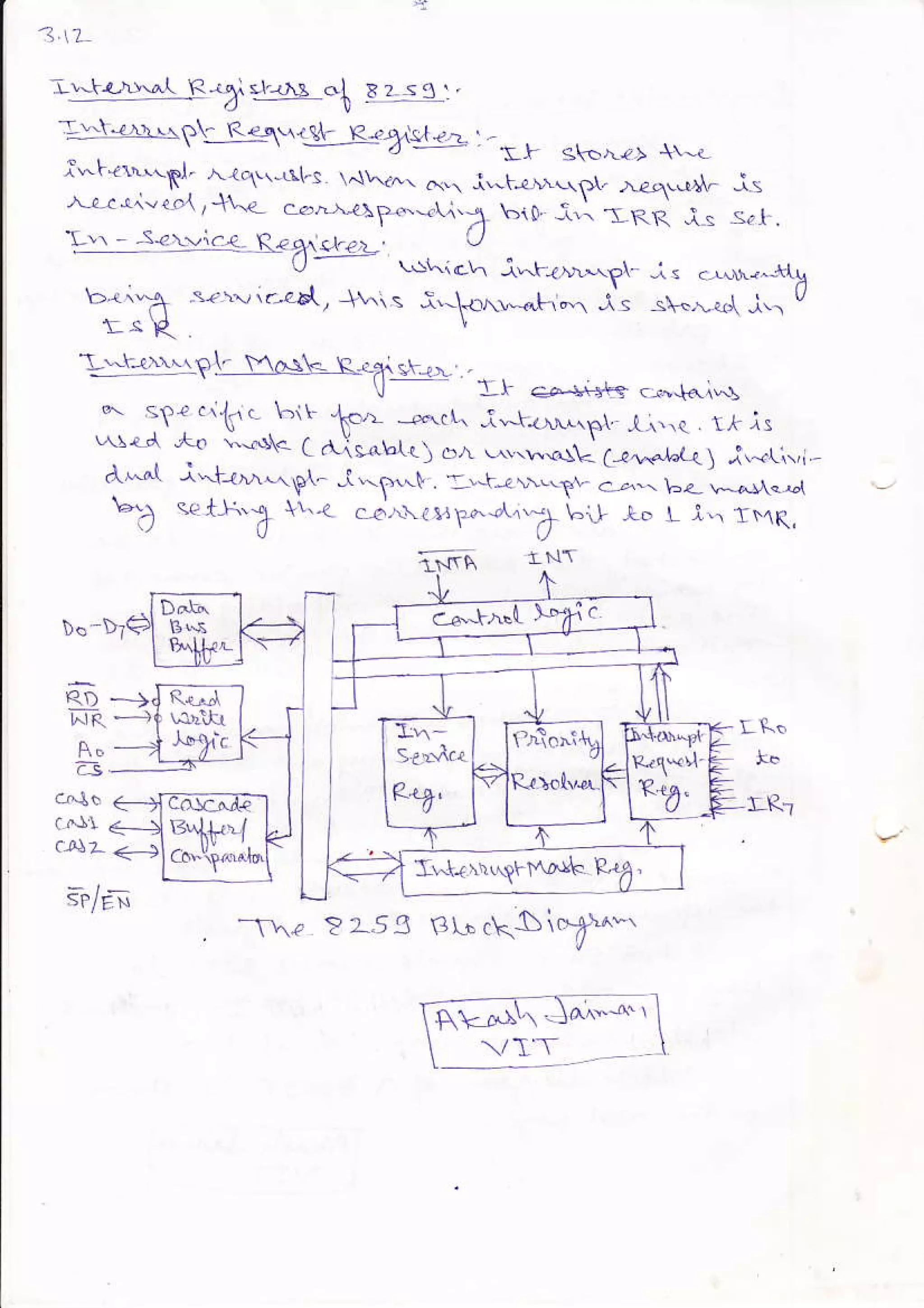 Microprocessor notes Akash Jaiman | PDF