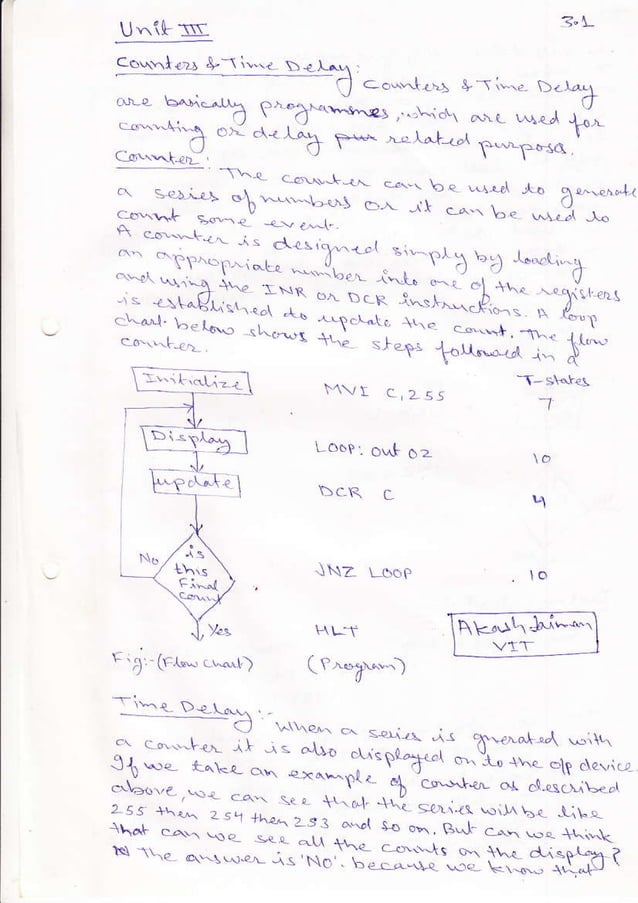 Microprocessor notes Akash Jaiman | PDF