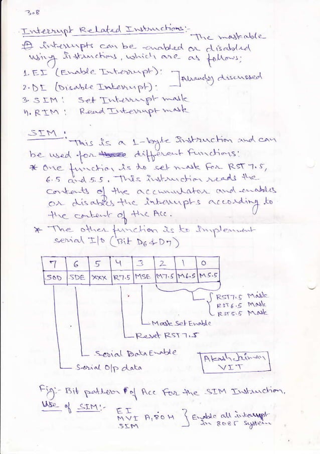 Microprocessor notes Akash Jaiman | PDF