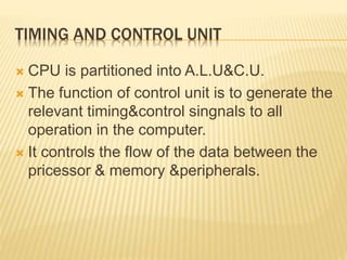 Microprocessor organization in digital | PPT