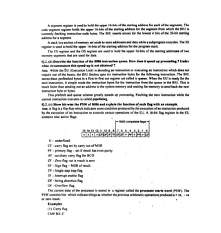 Microprocessor paper 1 with solutions | PDF