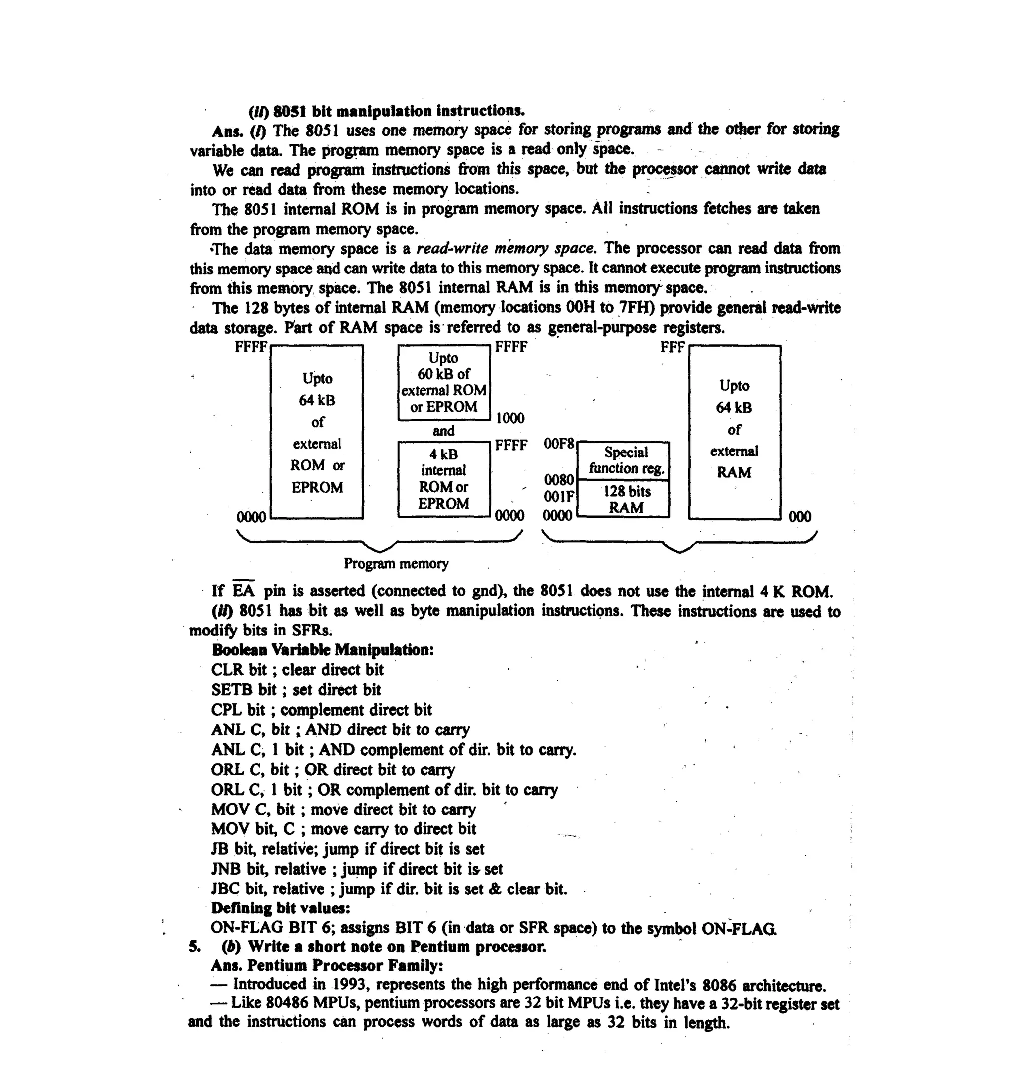 Microprocessor paper 4 with solutions | PDF