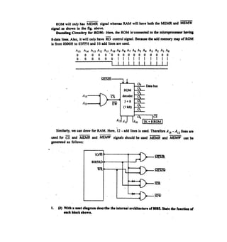 Microprocessor paper 4 with solutions | PDF