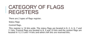 Microprocessor- Flaf registor | PPTX