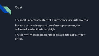Microprocessor presentation | PPTX