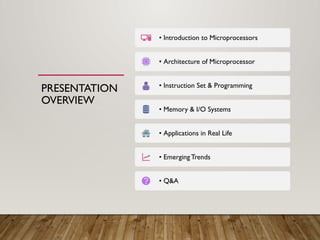 introduction Microprocessor Presentation | PPTX