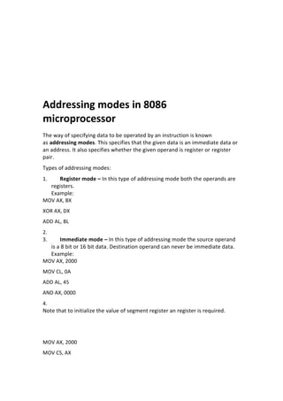 Microprocessor questions converted | PDF