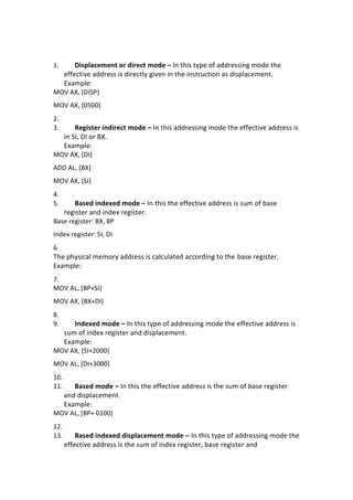 Microprocessor questions converted | PDF