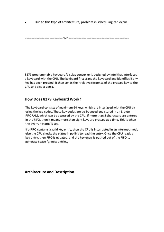 Microprocessor questions converted | PDF
