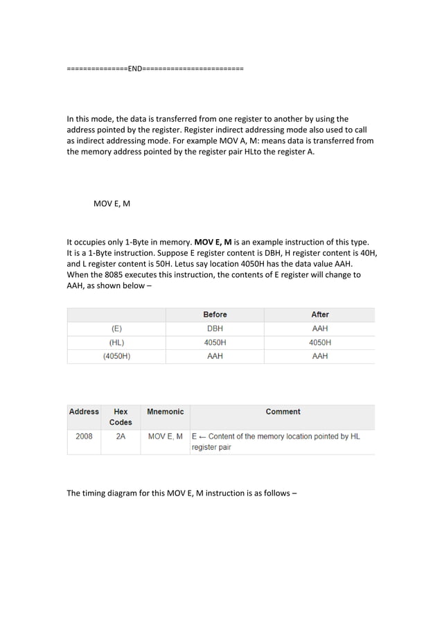 Microprocessor questions converted | PDF