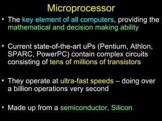 Microprocessors | PPT | Computing | Technology & Computing