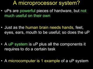 Microprocessors | PPTX