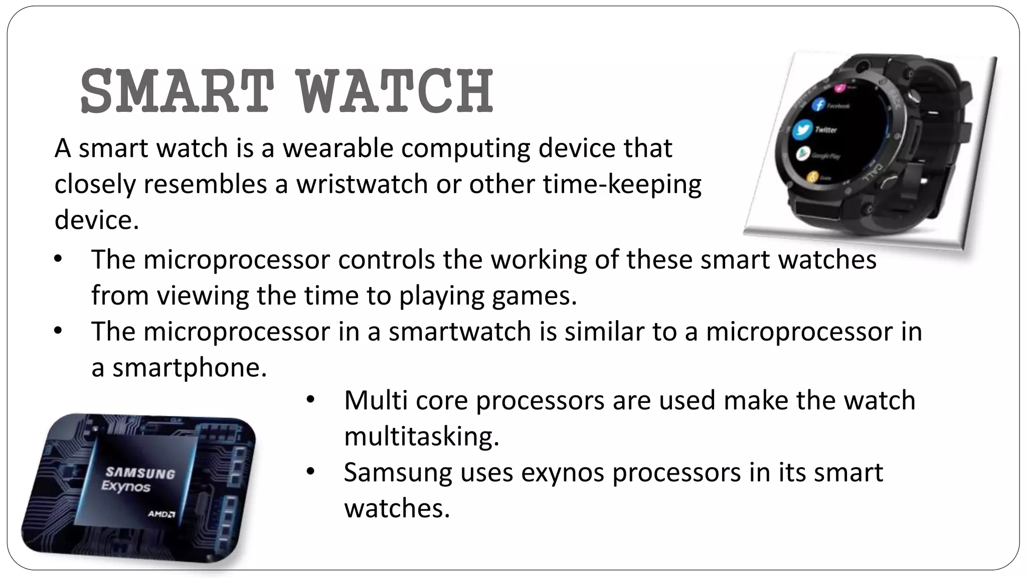Microprocessors and their Use | PPTX