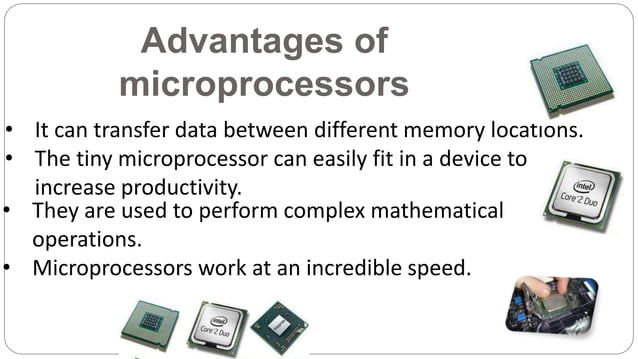 Microprocessors and their Use | PPTX