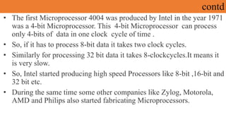 Microprocessors basics | PPT