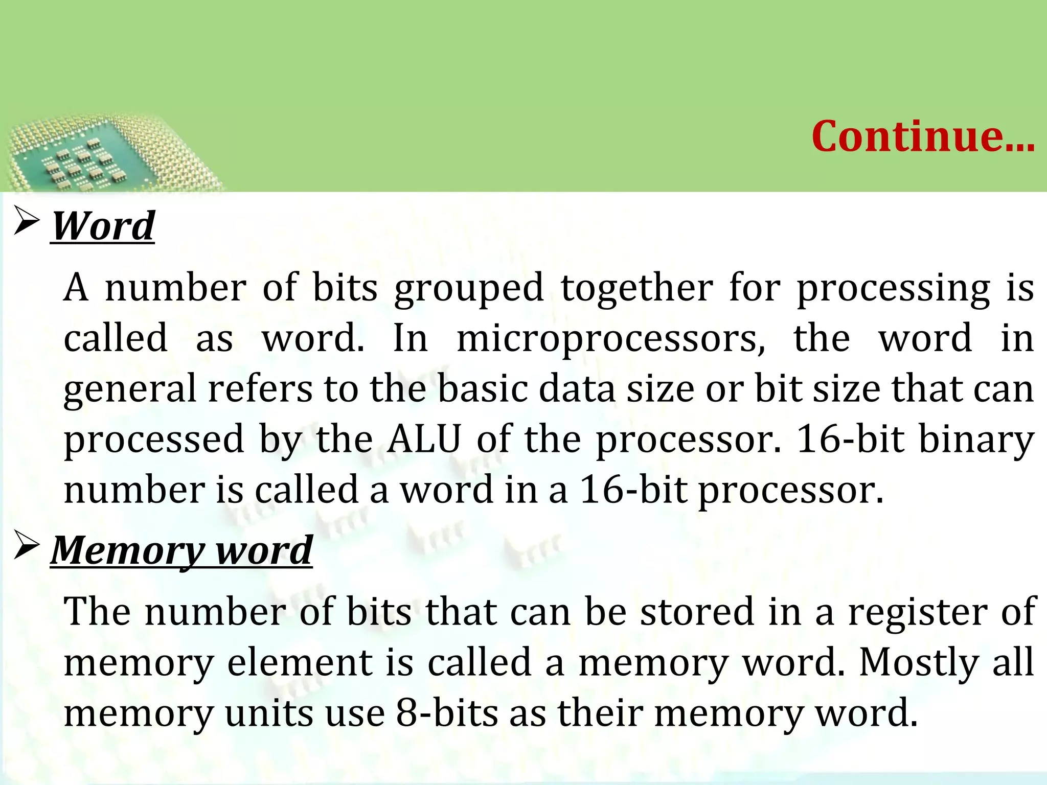 Origin Of Microprocessor And Classification Of Microprocessor Ppt 