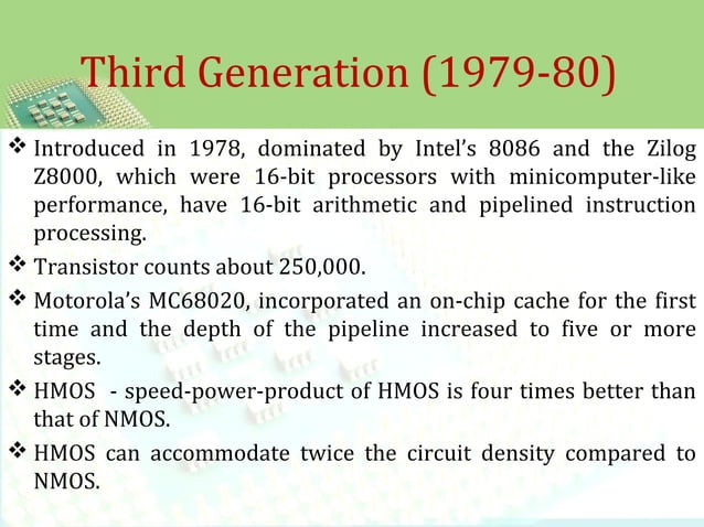 Origin of Microprocessor and Classification of Microprocessor | PPT