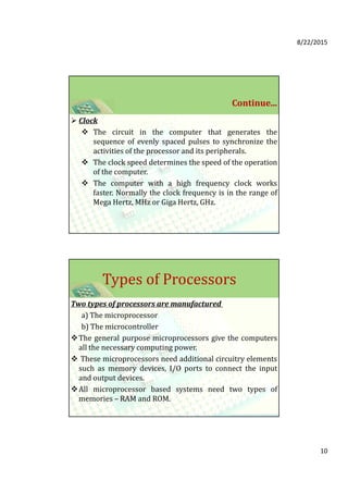 Microprocessors evolution introduction to microprocessor | PDF