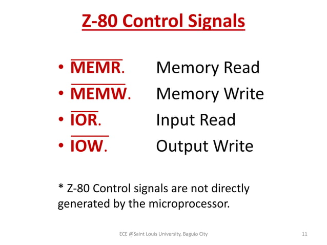 ECESLU Microprocessors lecture 2 | PPT