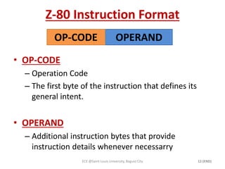ECESLU Microprocessors lecture 2 | PPT