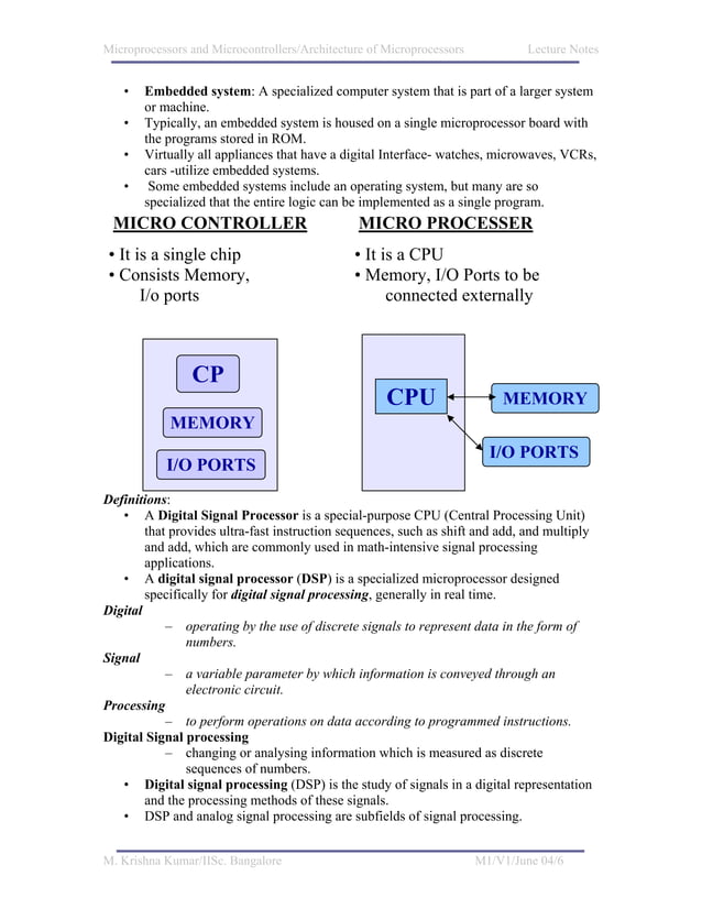 Microprocessors8085 | PDF | Computing | Technology & Computing