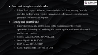 Microprocessors 8085 architecture | PPT