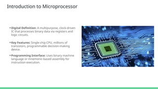 Microprocessor by Saira Hussain...IT department | PPT