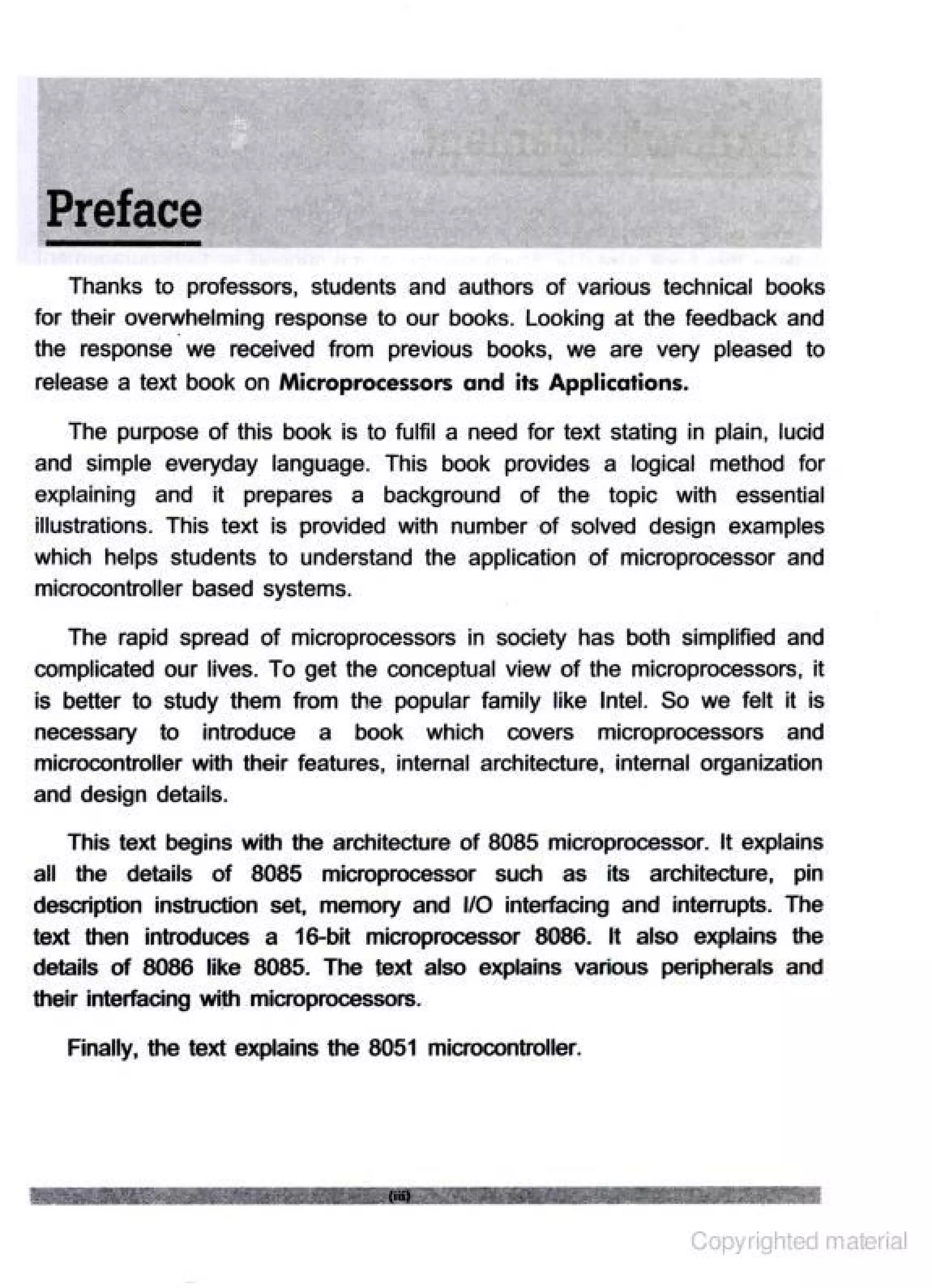 Microprocessors and interfacing d.a.godse a.p.godse | PDF