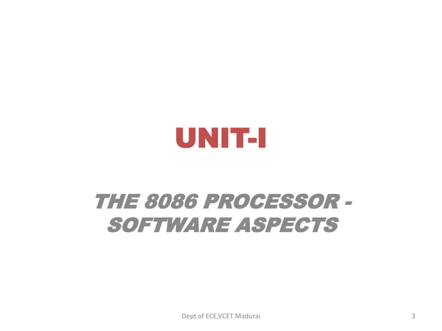 MICROPROCESSORS AND ITS APPLICATIONS UNIT-I.ppt