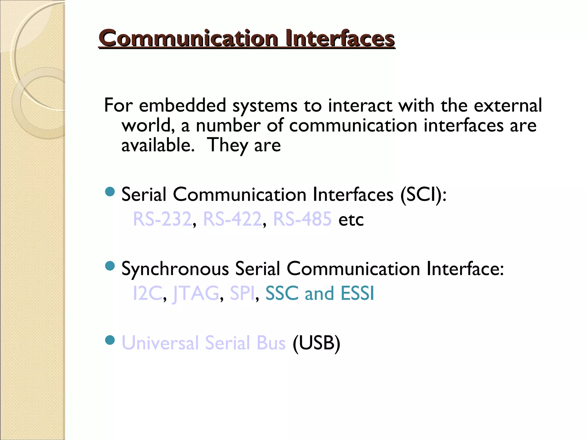 Microprocessors and microcontrollers | PPT | Operating Systems | Computer Software and Applications