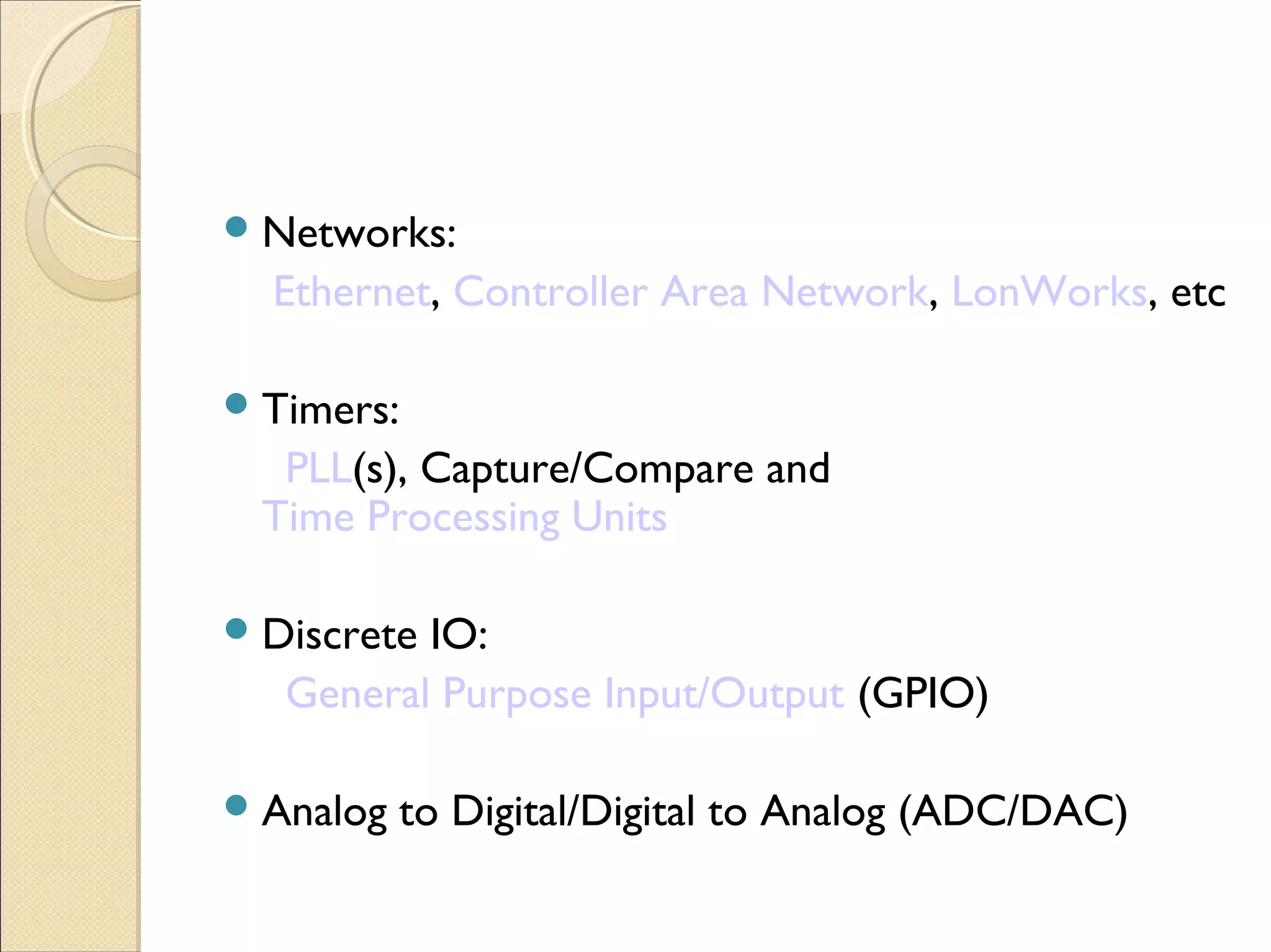 Microprocessors And Microcontrollers Ppt Operating Systems Computer Software And Applications