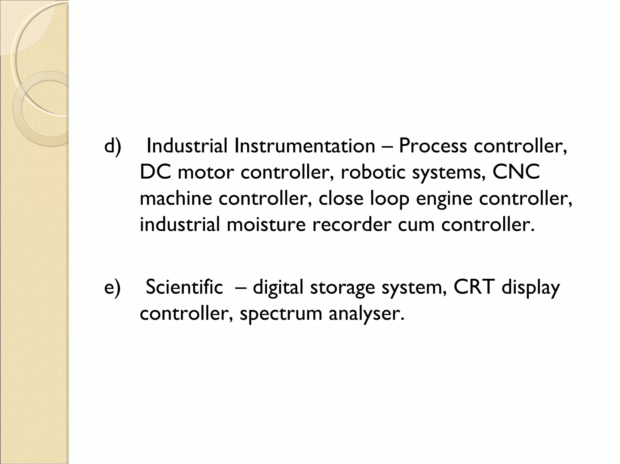 Microprocessors And Microcontrollers Ppt Operating Systems Computer Software And Applications