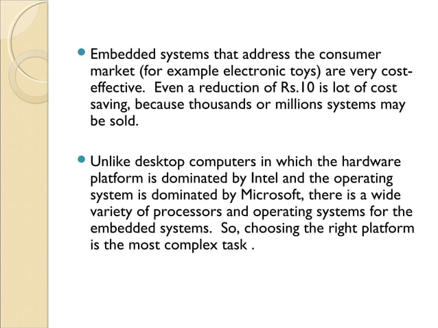 Microprocessors and microcontrollers | PPT | Operating Systems | Computer Software and Applications