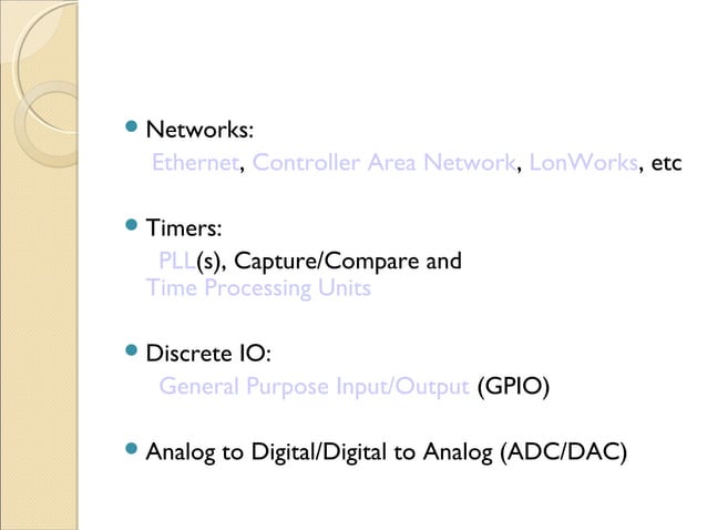 Microprocessors and microcontrollers | PPT | Operating Systems ...