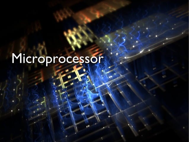 Microprocessors And Microcontrollers Ppt Operating Systems Computer Software And Applications