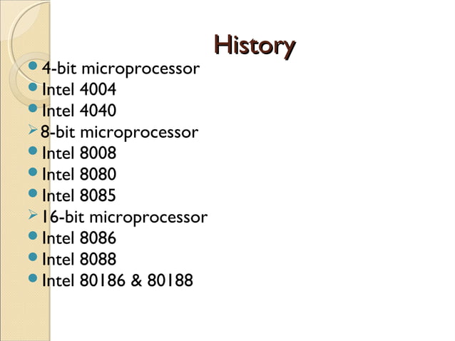 Microprocessors and microcontrollers | PPT | Operating Systems ...