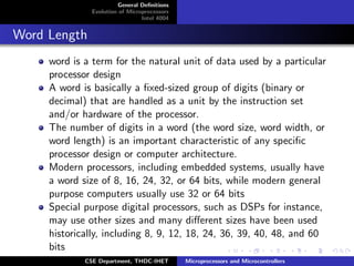 Microprocessors and microcontrollers | PDF