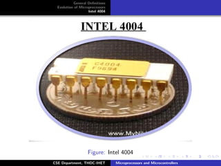 Microprocessors and microcontrollers | PDF