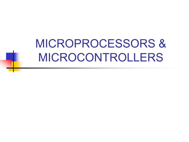 Microprocessors and Microcontrollers 8086 Pin Connections | PPT