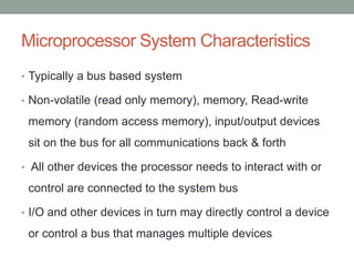 Microprocessors & microcontrollers- The design Context | PPTX