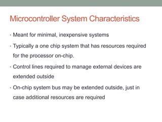 Microprocessors & microcontrollers- The design Context | PPTX